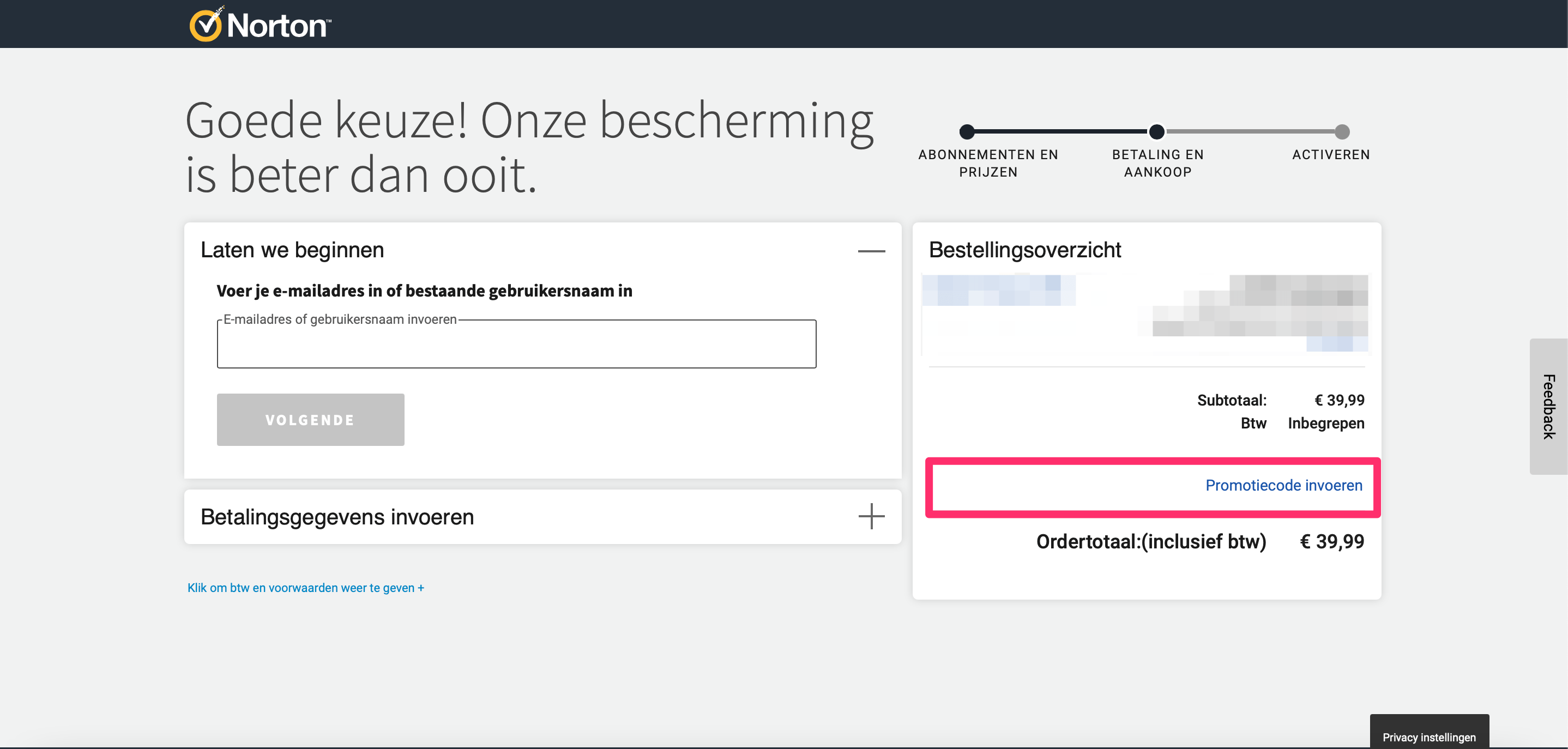 Norton kortingscode 10% / 40% korting - juni 2026